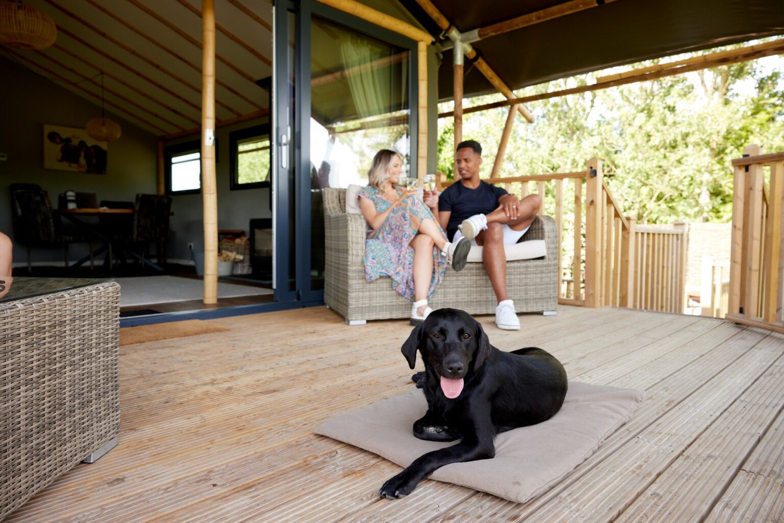 Birdholme Glamping | safari lodges with private hot tubs Notts